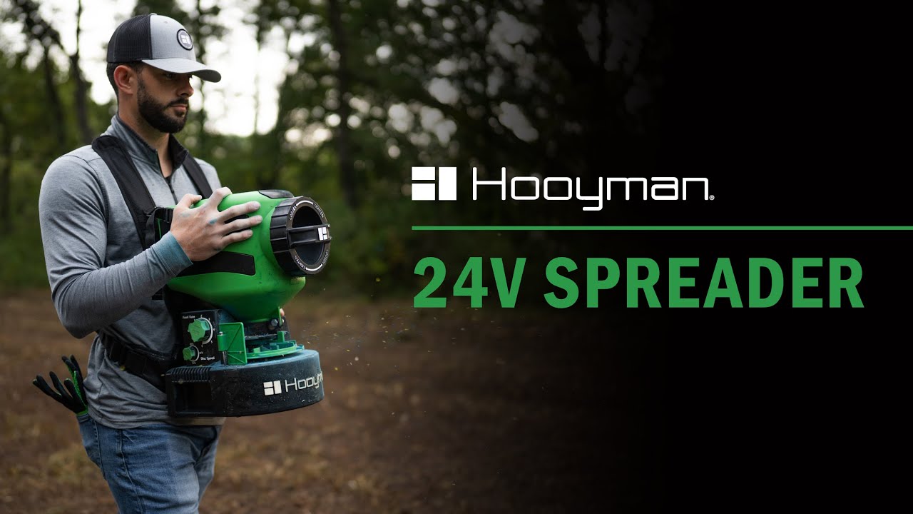 Hooyman 24 Volt Spreader | Product Callout - YouTube