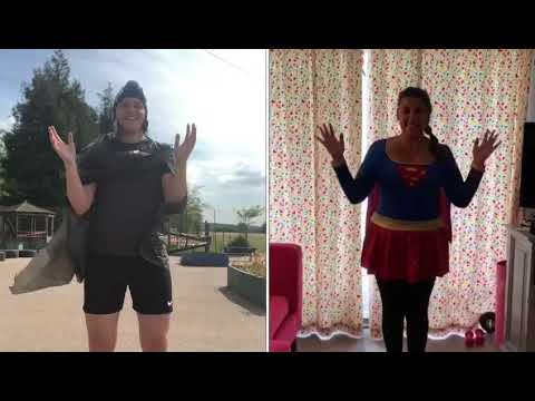 Superman dance! - YouTube