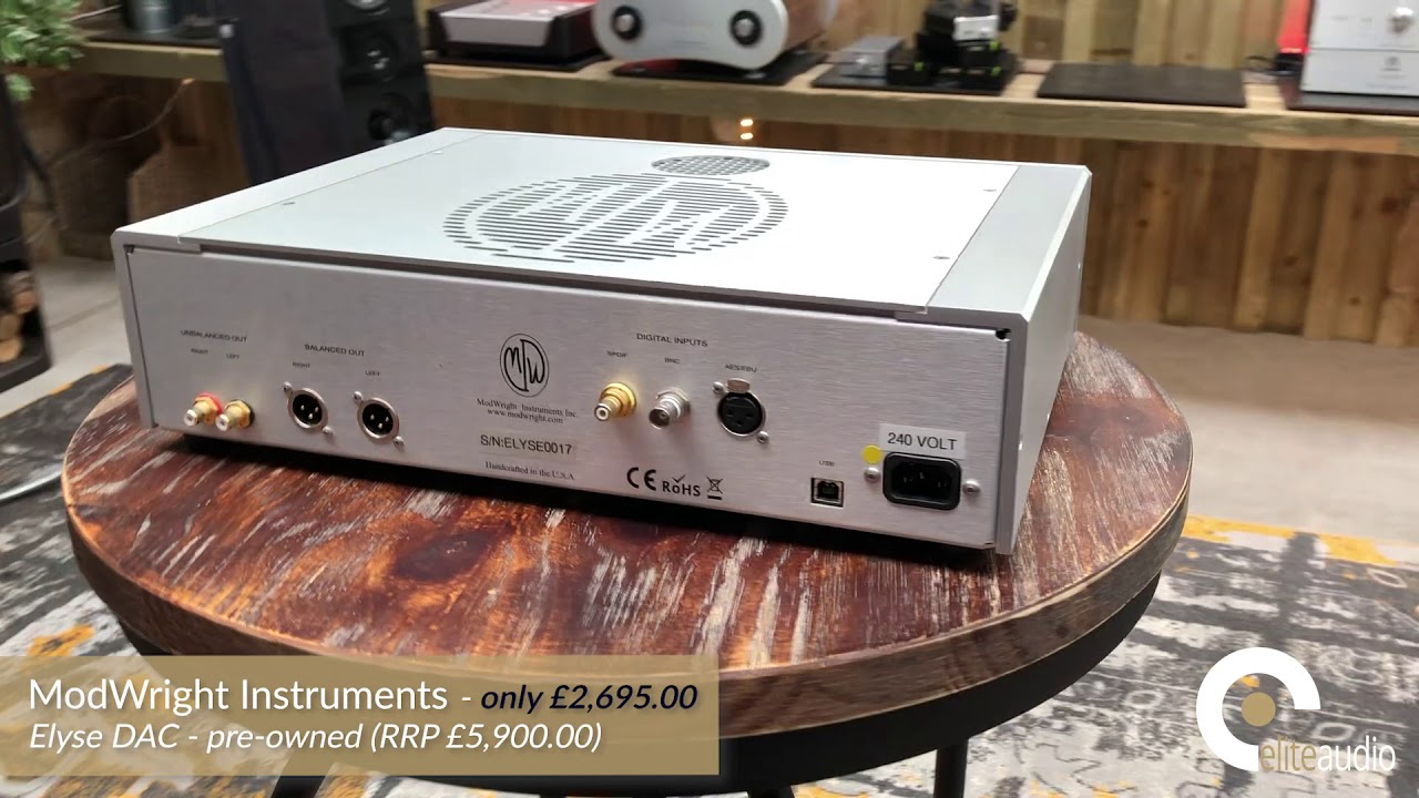 Pre-owned Feature: ModWright Instruments Elyse DAC - YouTube