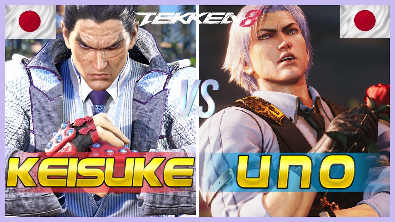 Tekken 8 Keisuke (Kazuya) Vs Uno (Lee) Ranked Matches - YouTube