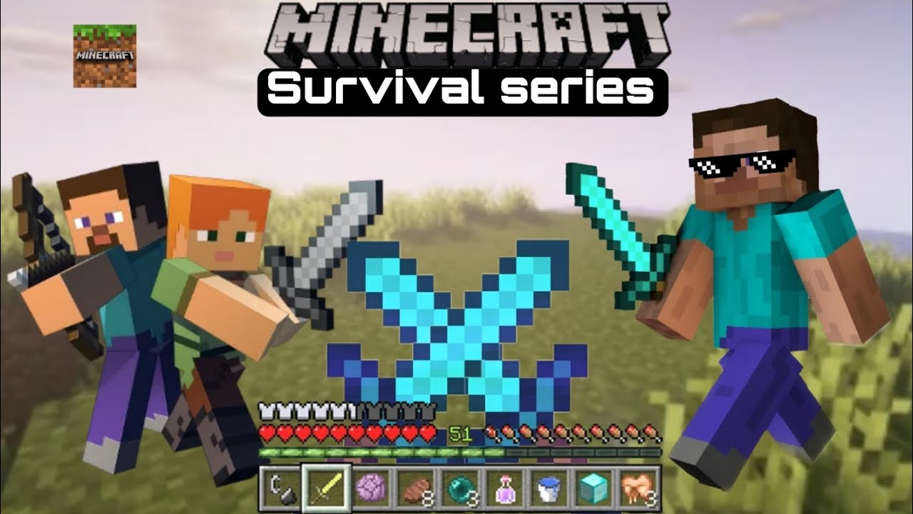 I am back in Minecraft new Survival series - YouTube