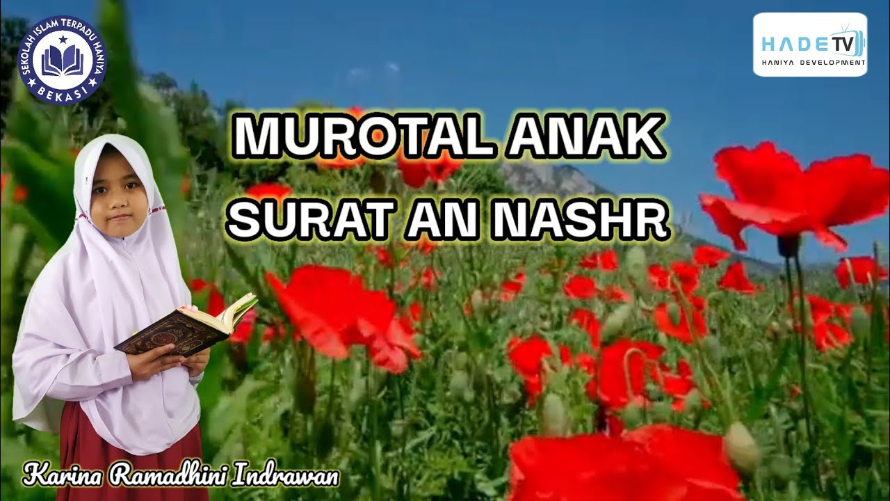 MUROTAL ANAK (SURAT AN NASHR) - YouTube