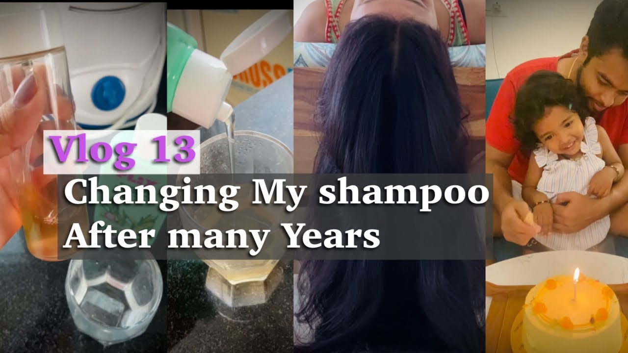 Vlog 13 | So Finally I decided to change my shampoo | Hairwash Day ...