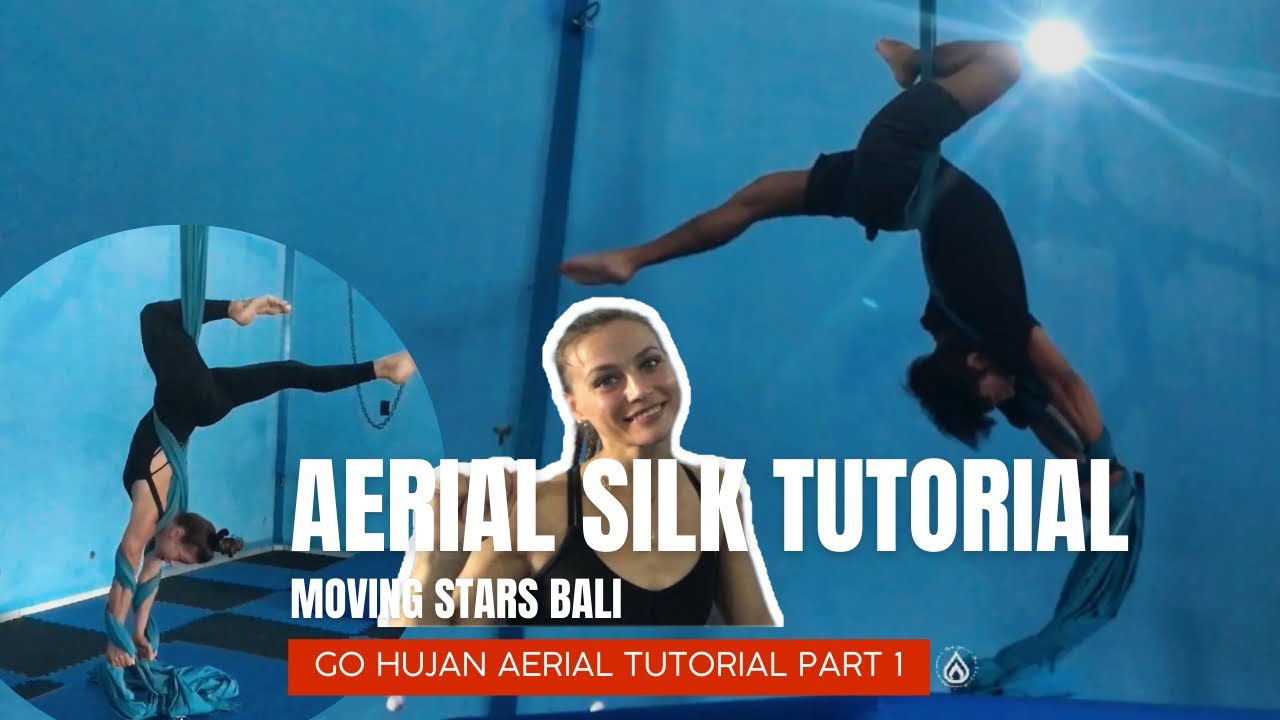 Aerial dance tutorial || moving stars bali #aerial #aerialgymnastics ...