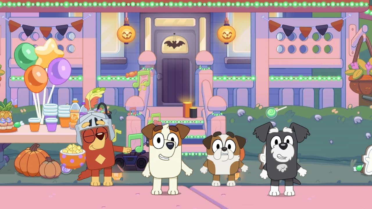 Bluey: Knight Rusty’s Popcorn Party | Halloween Special 2025 - YouTube