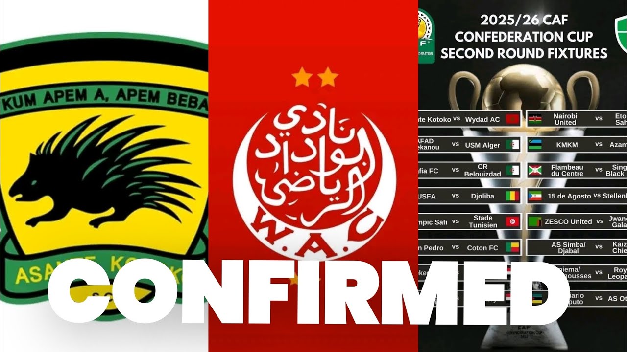 BREAKING: CAF CONFIRMS KOTOKO VS WAC GAME WILL FIRST BE PLAYED IN GHANA ...