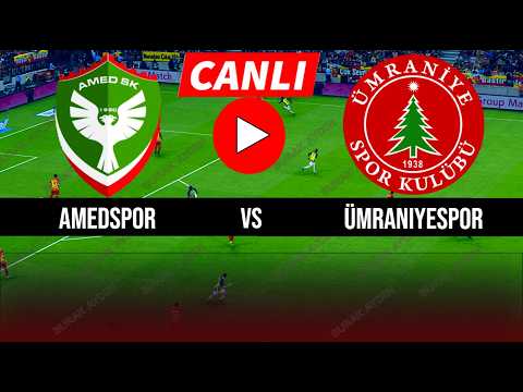 🔴 AMEDSPOR - ÜMRANİYESPOR MAÇI CANLI İZLE | eFootball 21 Türkçe Oyun