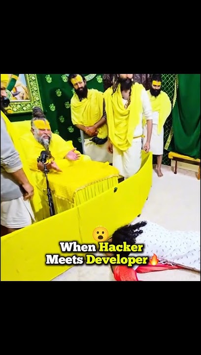 When Hacker Meets Developer 💀☠️ #shorts #hacker #god #baba #edit - YouTube