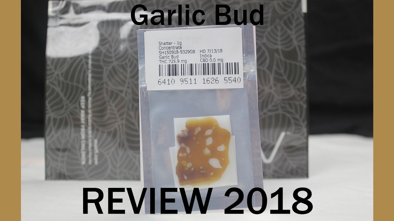 MUV Garlic Bud Shatter Review 2018 - YouTube