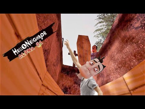 HELLO NEIGHBOR ALPHA 1 GAMEPLAY GONE WRONG!!! - YouTube
