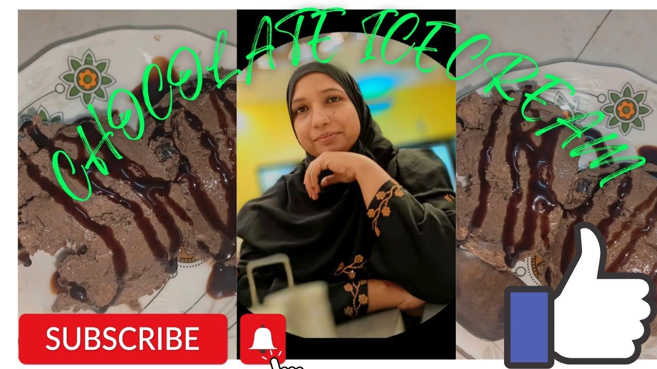 easy homemade chocolate ice cream recipe || ham do hamare do vlogs ...