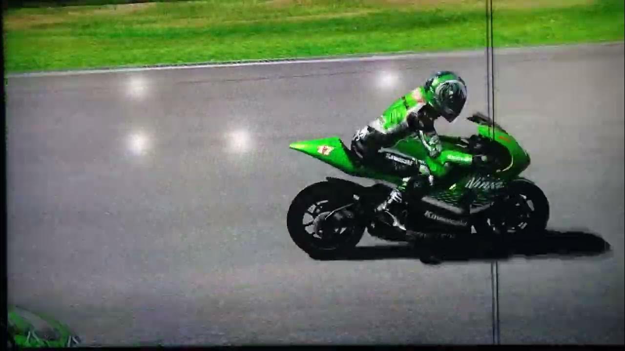 MOTOGP™ 06 XBOX 360 SACHSENRING LAPS 2 RANDY DE PUNIET KAWASAKI TEAM ECKL KAWASAKI ZX-RR - YouTube