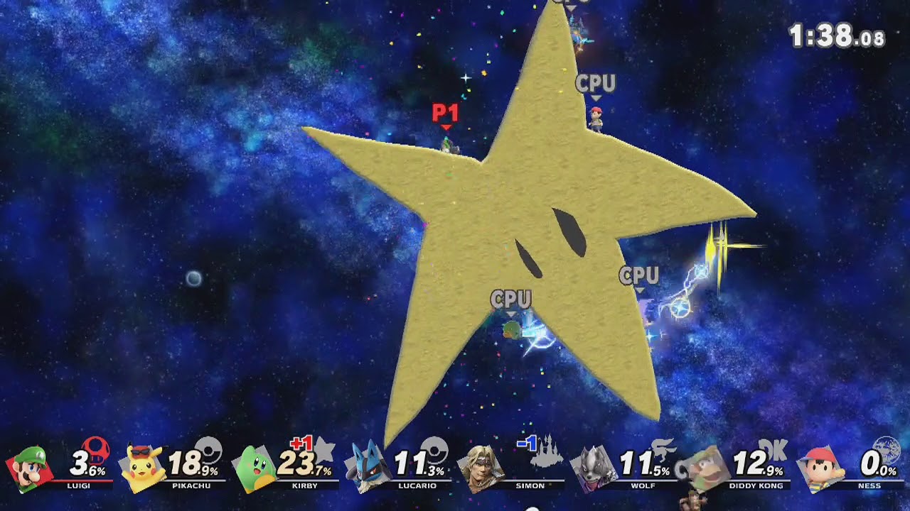 Super Smash Bros Ultimate Custom Stage - Super Star - YouTube