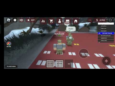 Roblox Military roleplay part 2 - YouTube