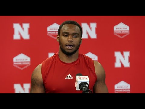 Markese Stepp has 100 yard day for Huskers in win over Fordham - YouTube