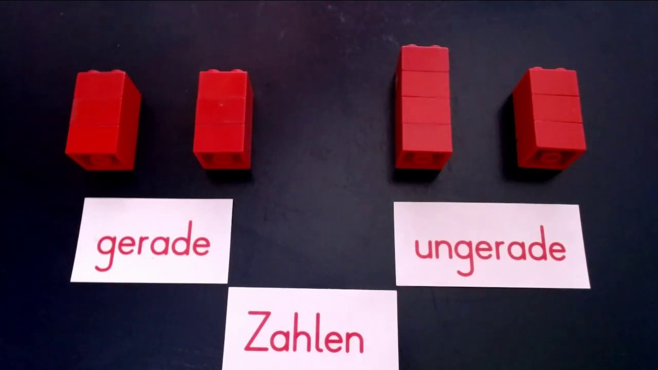 Gerade und ungerade Zahlen - YouTube