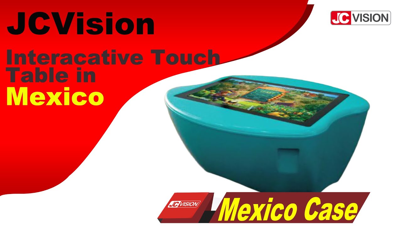 Case Use for JCVision Interactive Touch Table in Mexico - YouTube