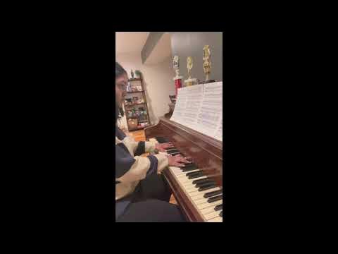 Shivani Muthukumar piano performance of Beethoven's Moonlight Sonata ...