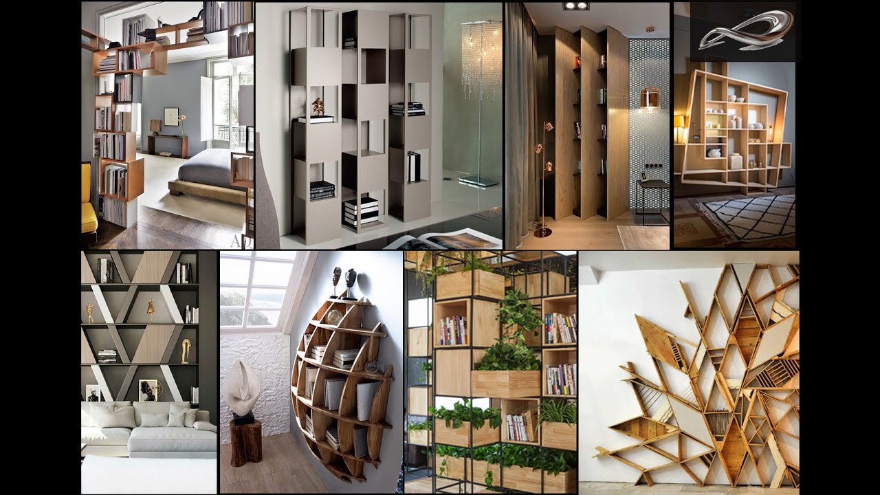 Modern Bookshelf Decorating Ideas | Bookcase Designs For Home Decor ...