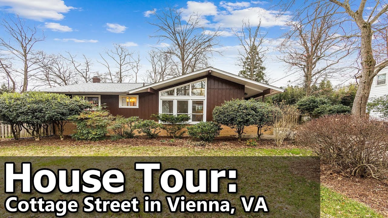 MLS House Tour: 8505 Cottage St in Vienna VA - Updated Mid-Century ...