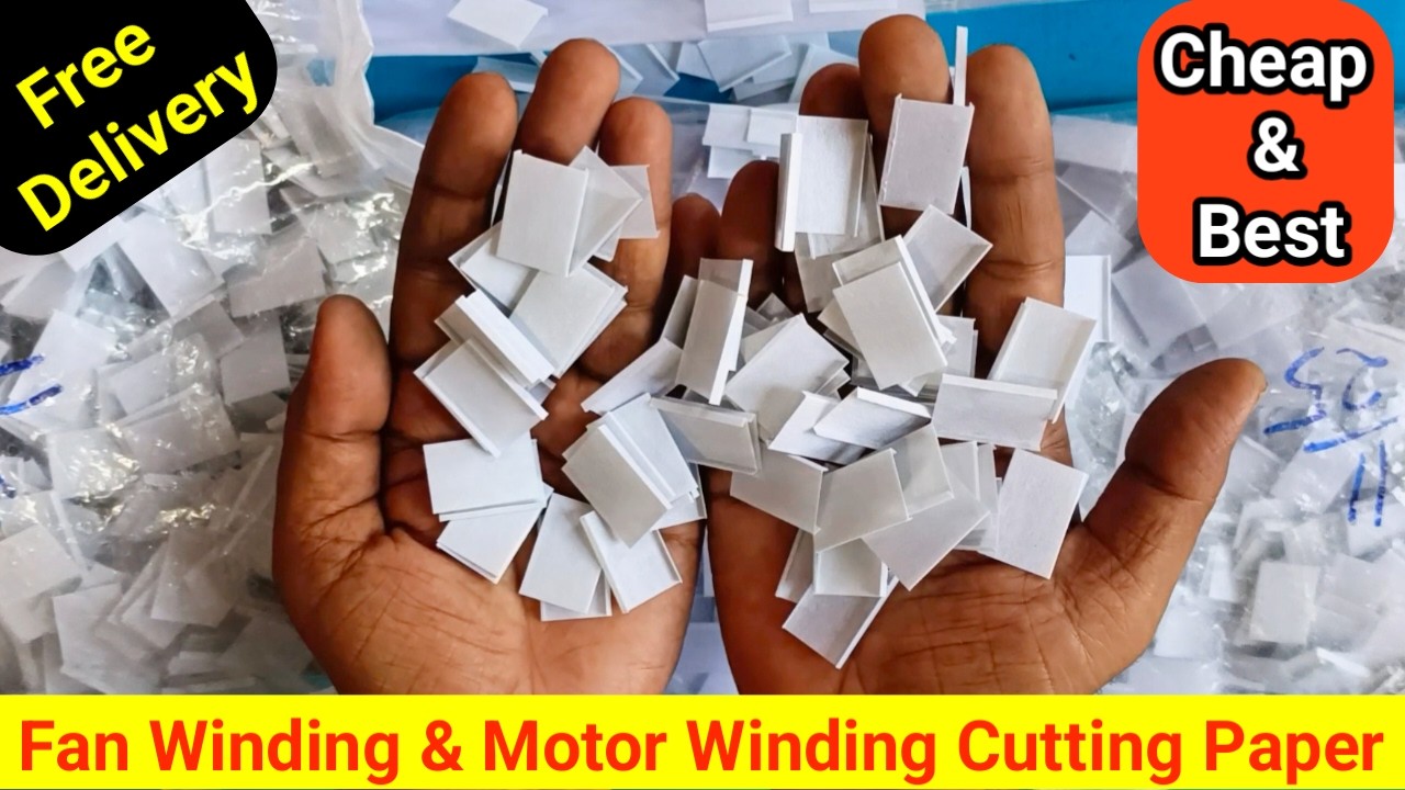 Fan Winding और Motor Winding के लिए Cutting Paper कहाँ से खरीदें होलसेल ...