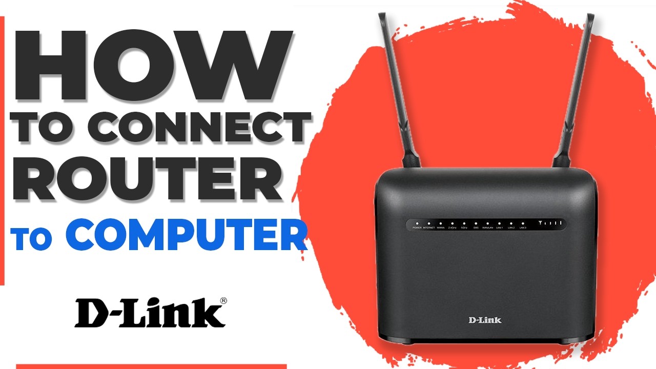 How to Connect D-Link Router to a Computer with Ethernet - YouTube
