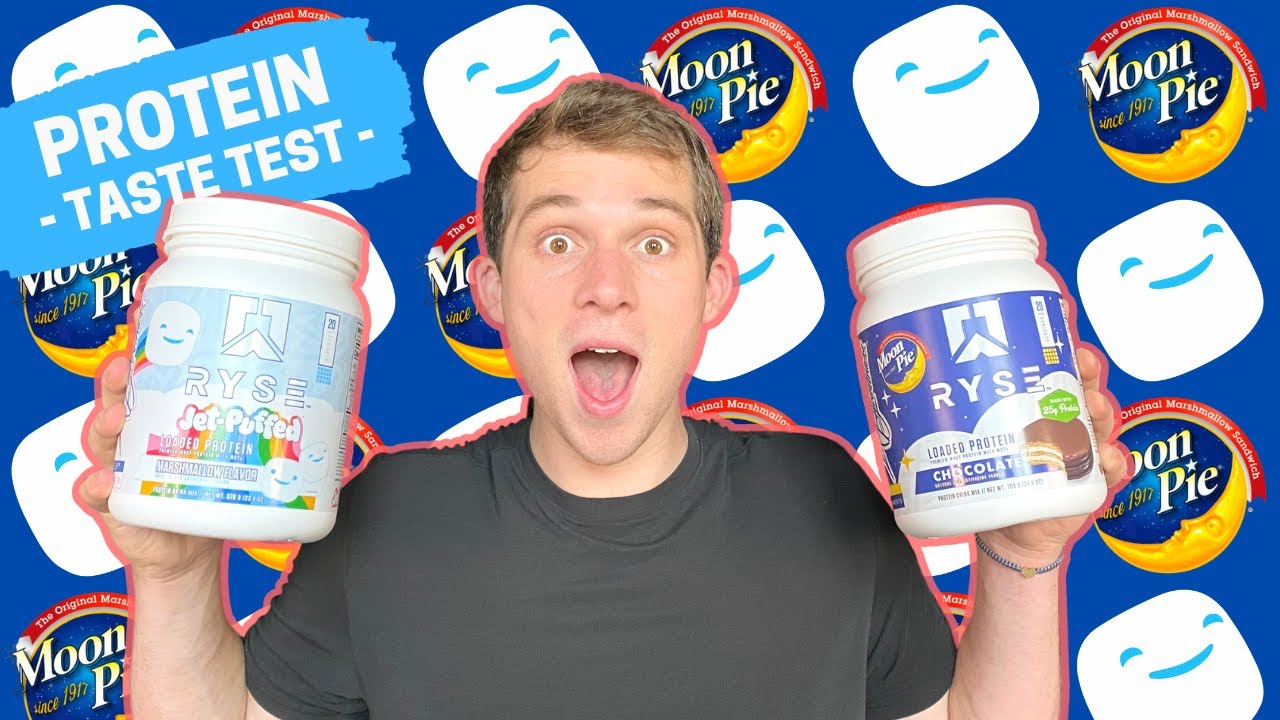 RYSE Jet-Puffed and Moonpie Protein | TASTE TEST - YouTube