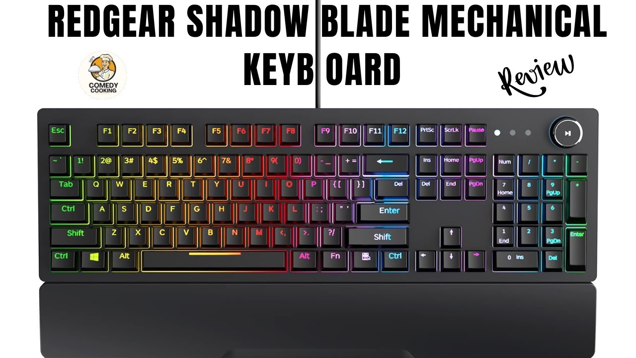 Redgear Shadow Blade Mechanical Keyboard with Drive Customization ...