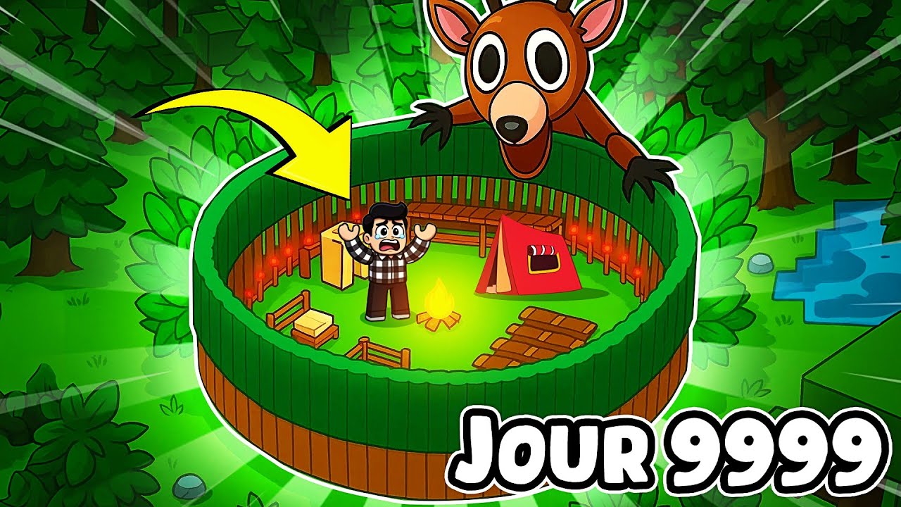 J'ai Construit la BASE la plus SÉCURISÉ dans 99 NUITS DANS LA FORÊT ROBLOX ! - YouTube