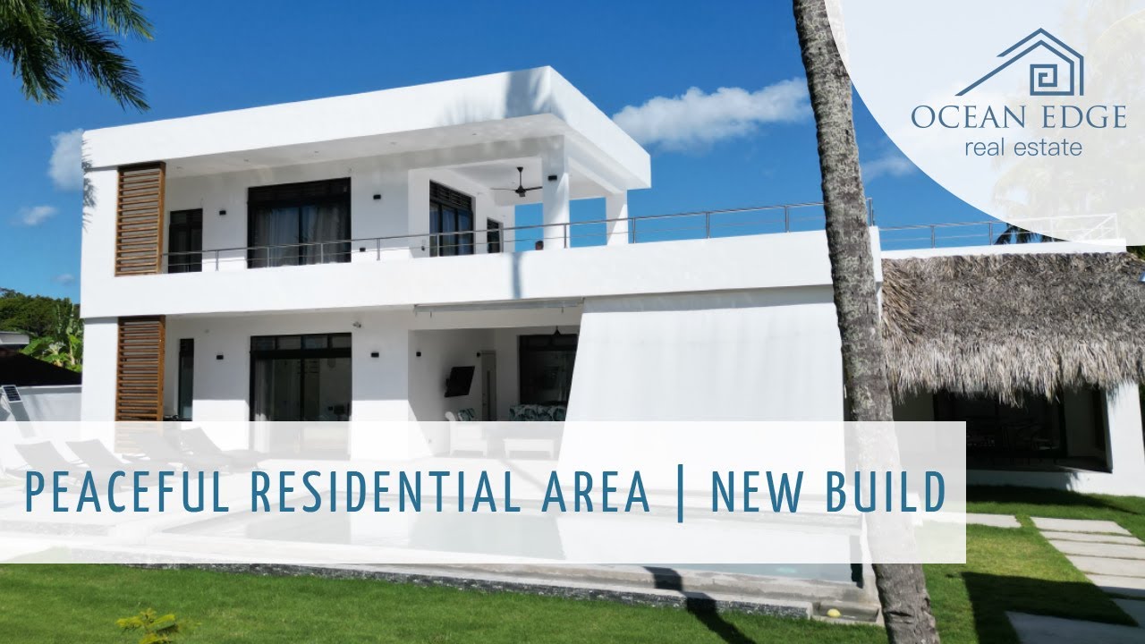 New build 5-br estate in calm area near the beaches | Las Terrenas ...
