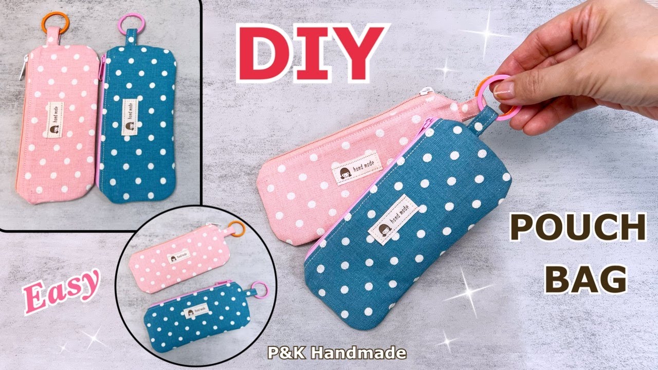 Sewing Ideas Pouch Bag💖How to Make Mini Pouch Bag | Diy Coin Purse ...