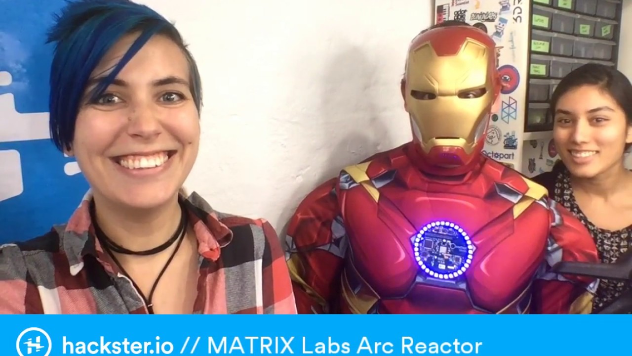 Iron Man Arc Reactor with Snips.ai // MATRIX Creator - YouTube