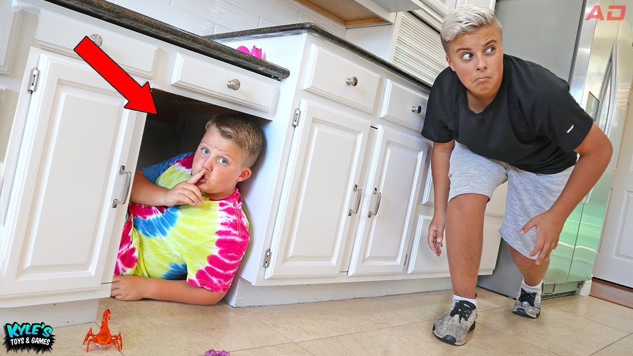 HIDE AND SEEK IN THE HOUSE! - YouTube