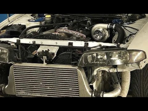 GTX3582R RB25 response with 0.82 A/R rear housing - YouTube