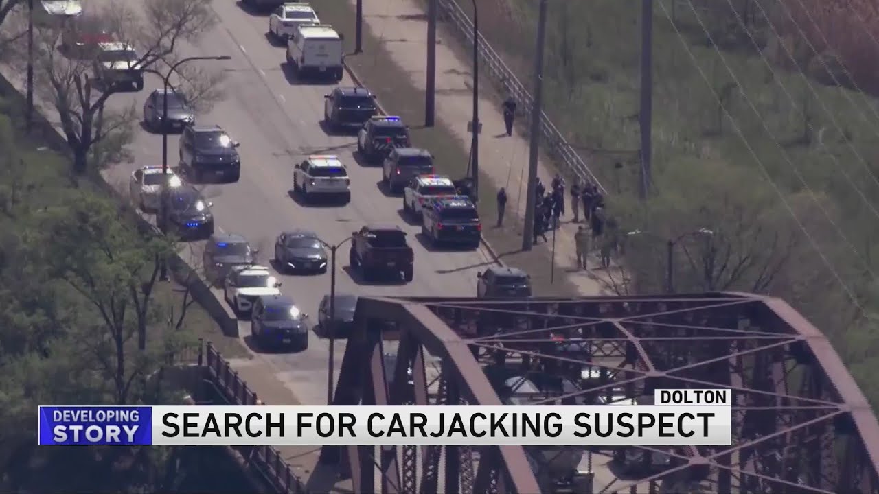 Large police presence in Dolton, search continues for carjacking ...