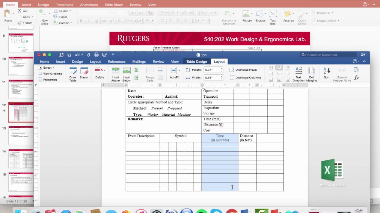 How to draw a Flow Process Chart in MsWord - Part 2 - YouTube