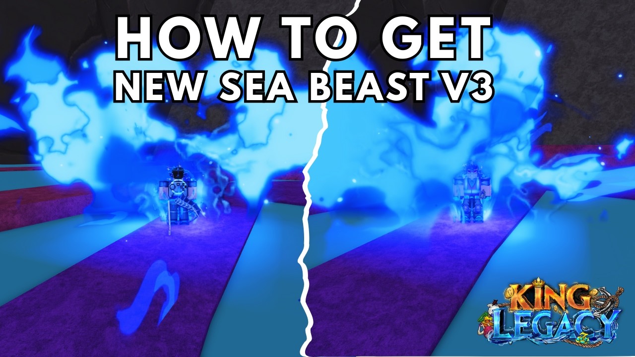 How To Get The Newest Sea Beast v3 in Roblox King Legacy - YouTube