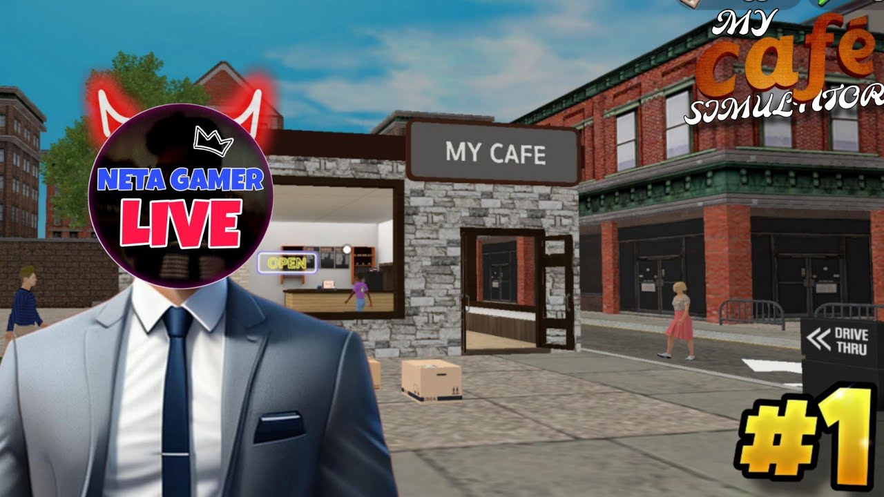 My Cafe Simulator Gameplay in hindi | Android Simulation Game #1 - YouTube