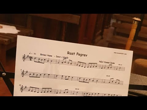 Rast PEŞREV 2.Ders Nayi Osman Dede