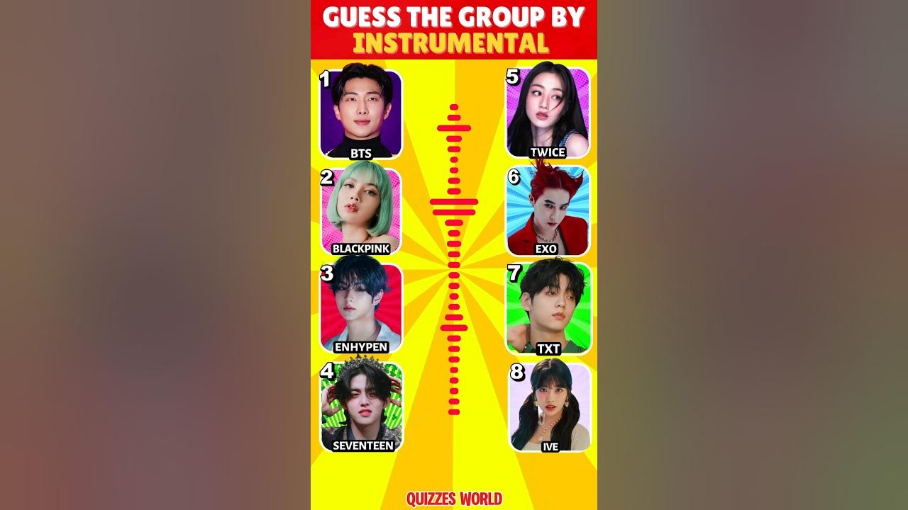 Can You Guess The kpop Group By Instrumental | kpop Quiz Game #bts #blackpink #kpop #straykids ...