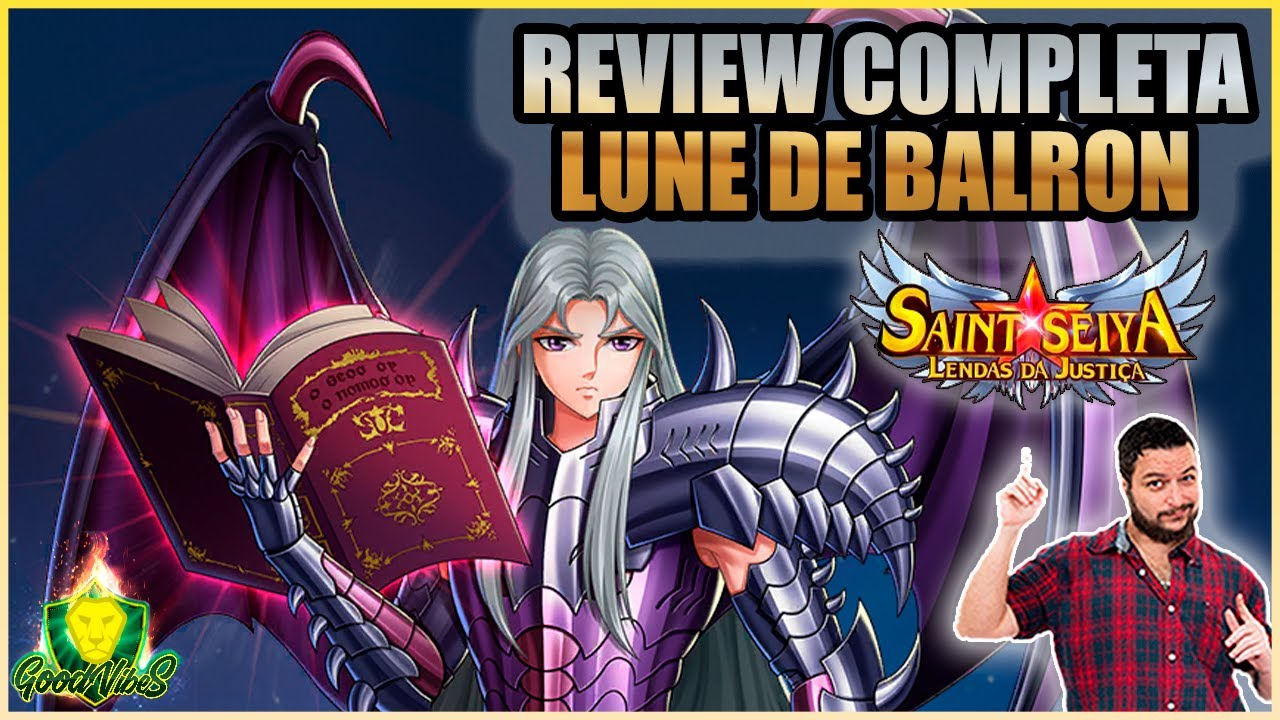 REVIEW LUNE DE BALRON - LENDAS DA JUSTIÇA - YouTube