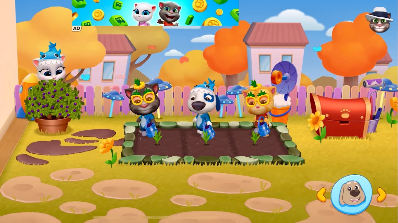 🥗🌽🌾 Turn Trash into Treasure - My Talking Tom Friends android Gameplay ...