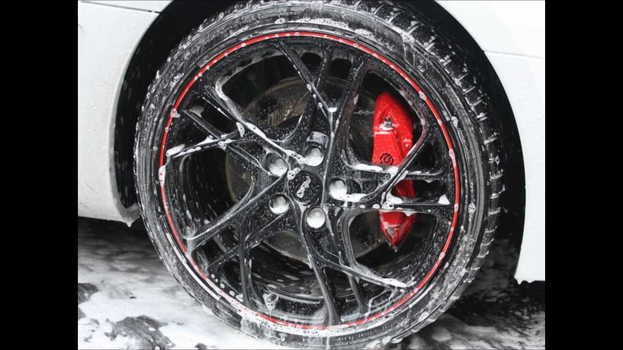 Renaultsport Megane 265 Cup 19" Gloss Black STEEV Wheel Detailing - YouTube