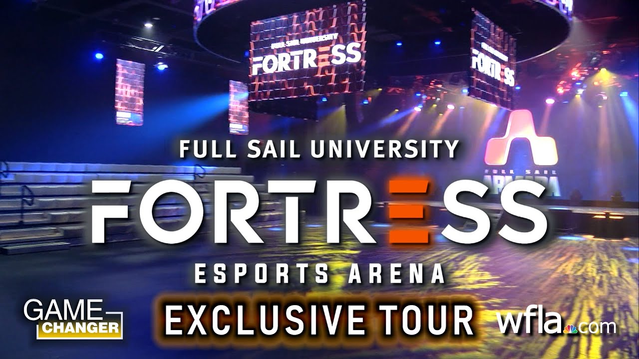 WFLA.com Exclusive: Tour of "The Fortress" eSports arena at Full Sail ...