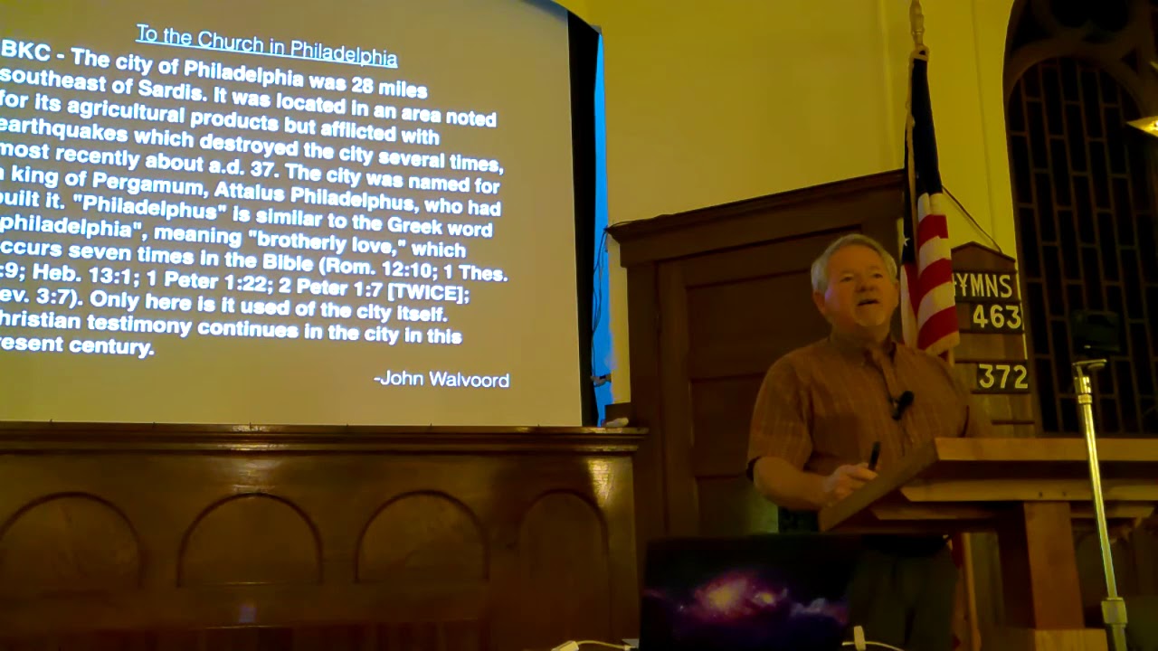 11-1-2020 Revelation #5. The last three Churches of the Seven Churches ...
