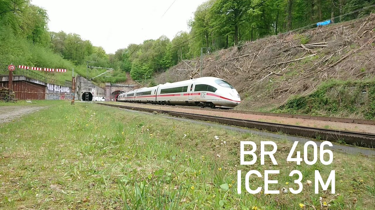 DB NS BR 406 ICE International Compilation - YouTube