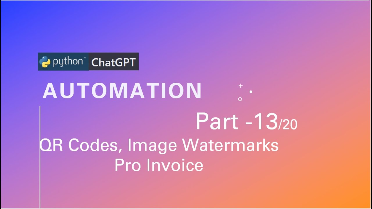 Generate QR Codes, Image Watermarks, Company logo to Enhance Voucher ...
