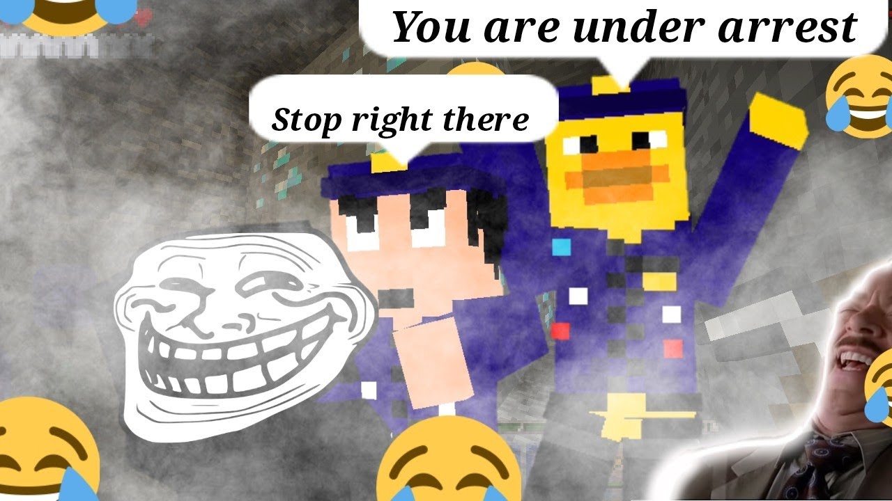 Quack Becomes A Police..[Craftsman Funny Moments &Memes] - YouTube