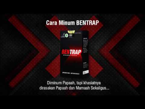 Cara Pemakaian BENTRAP Minuman Berstamina
