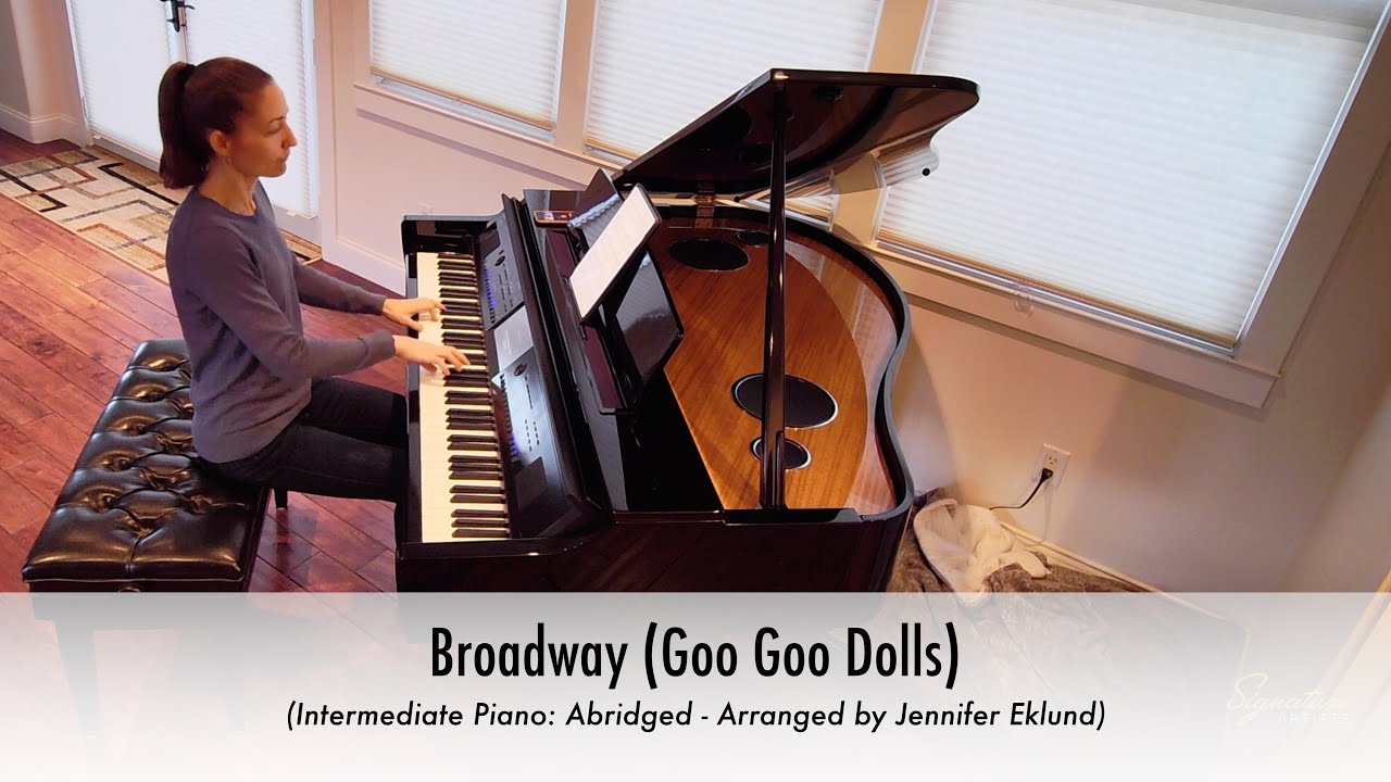 Broadway (Goo Goo Dolls) Piano Sheet Music (Intermediate: Abridged ...